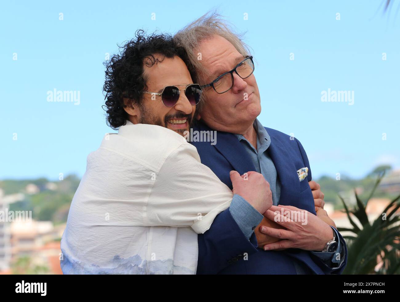 Cannes, France. 21st May, 2024. Director Ali Abbasi and Martin Donovan ...