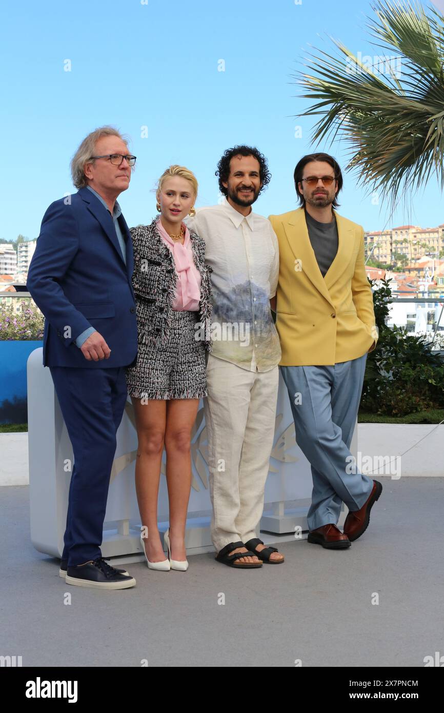 Cannes, France. 21st May, 2024. Martin Donovan, Maria Bakalova, Ali ...