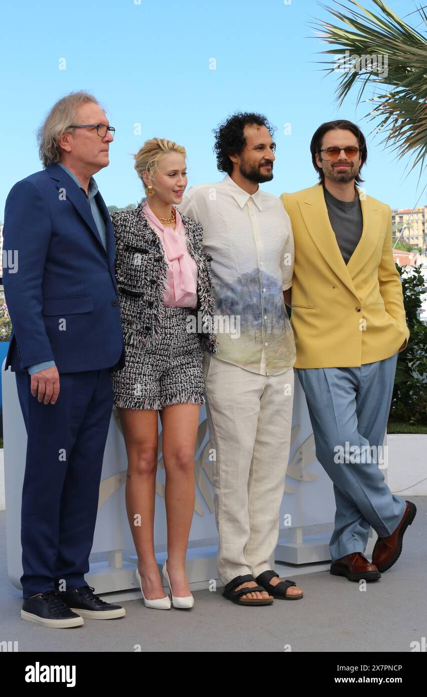Cannes, France. 21st May, 2024. Martin Donovan, Maria Bakalova, Ali ...