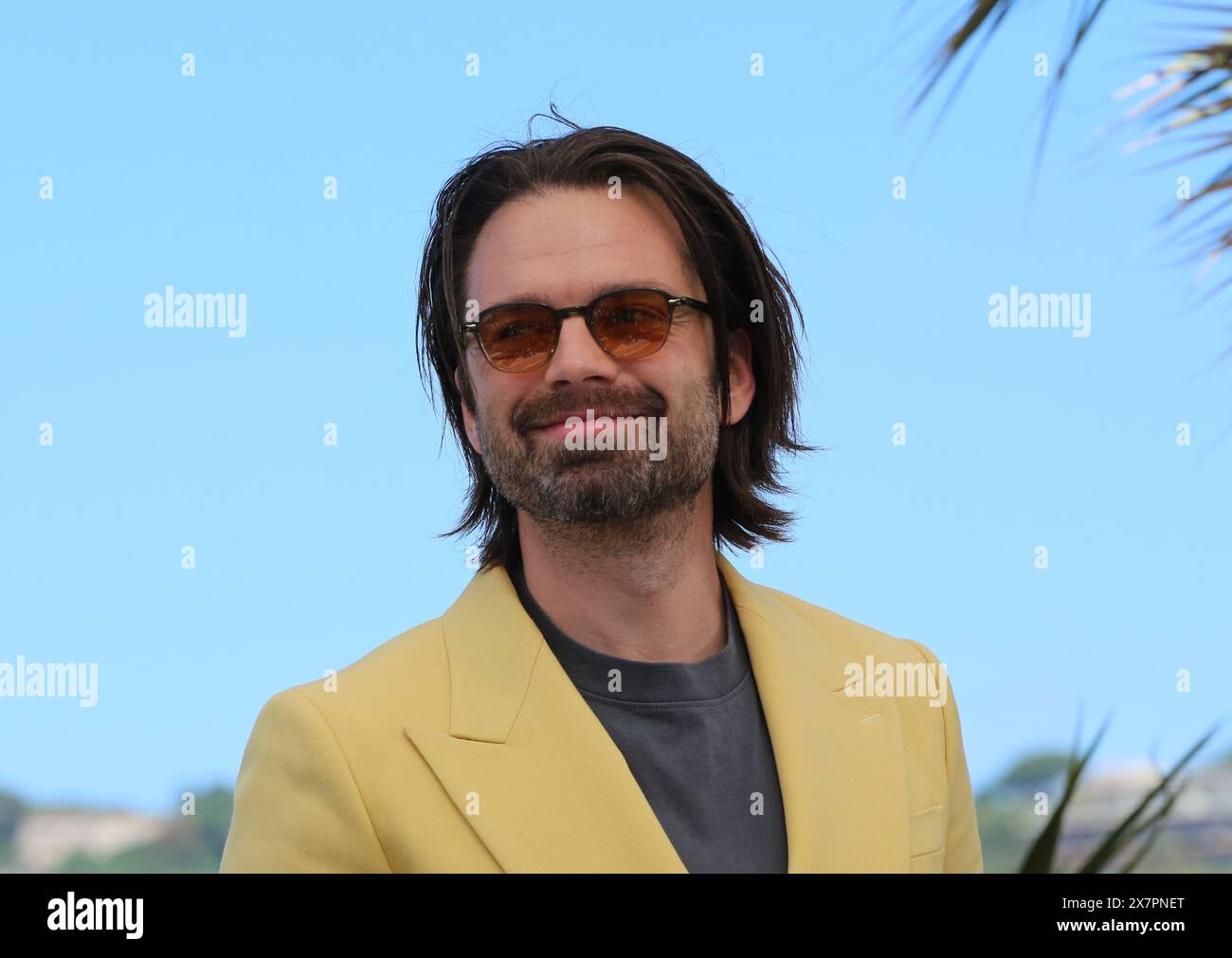 Cannes, France. 21st May, 2024. Sebastian Stan at The Apprentice film ...