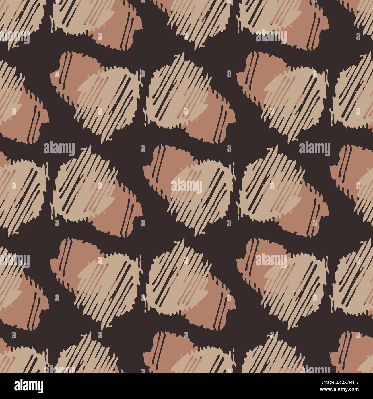 Tribal ethnic camouflage abstract pattern design in fall color trend ...