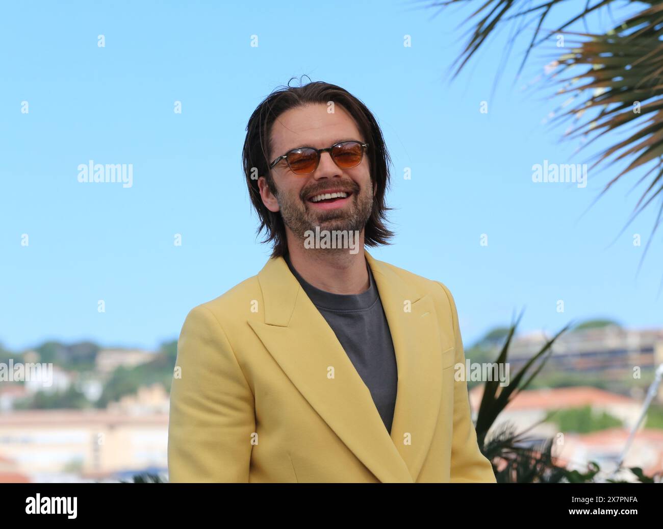 Cannes, France. 21st May, 2024. Sebastian Stan at The Apprentice film ...