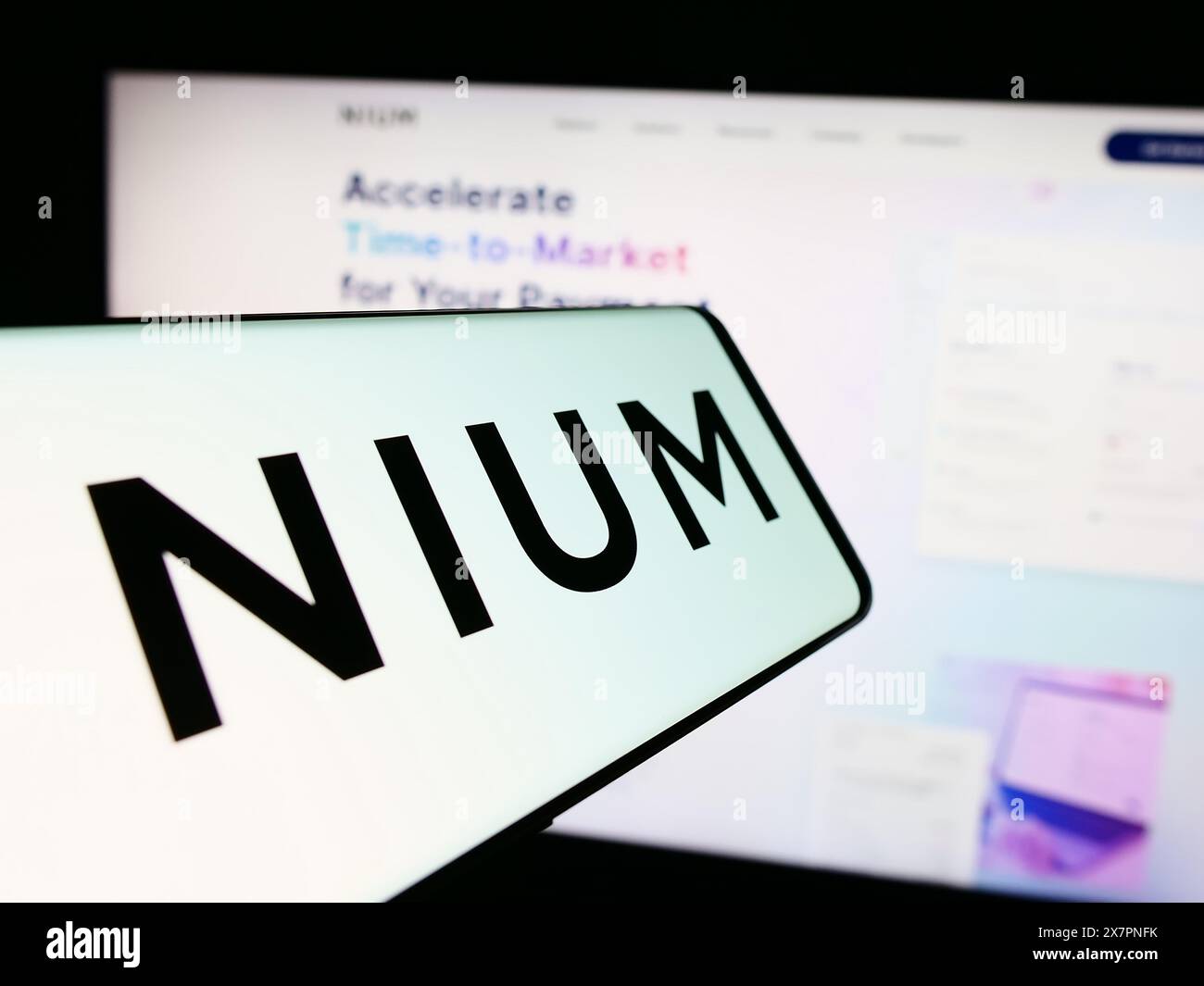 Nium logo hi-res stock photography and images - Alamy