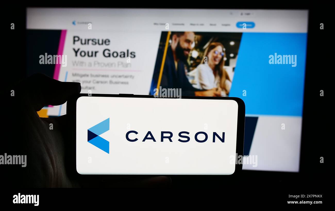 Carson group logo hi-res stock photography and images - Alamy