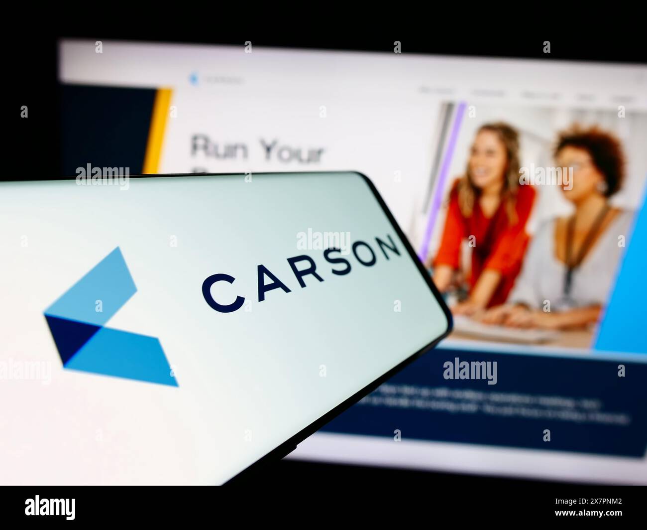 Carson group logo hi-res stock photography and images - Alamy