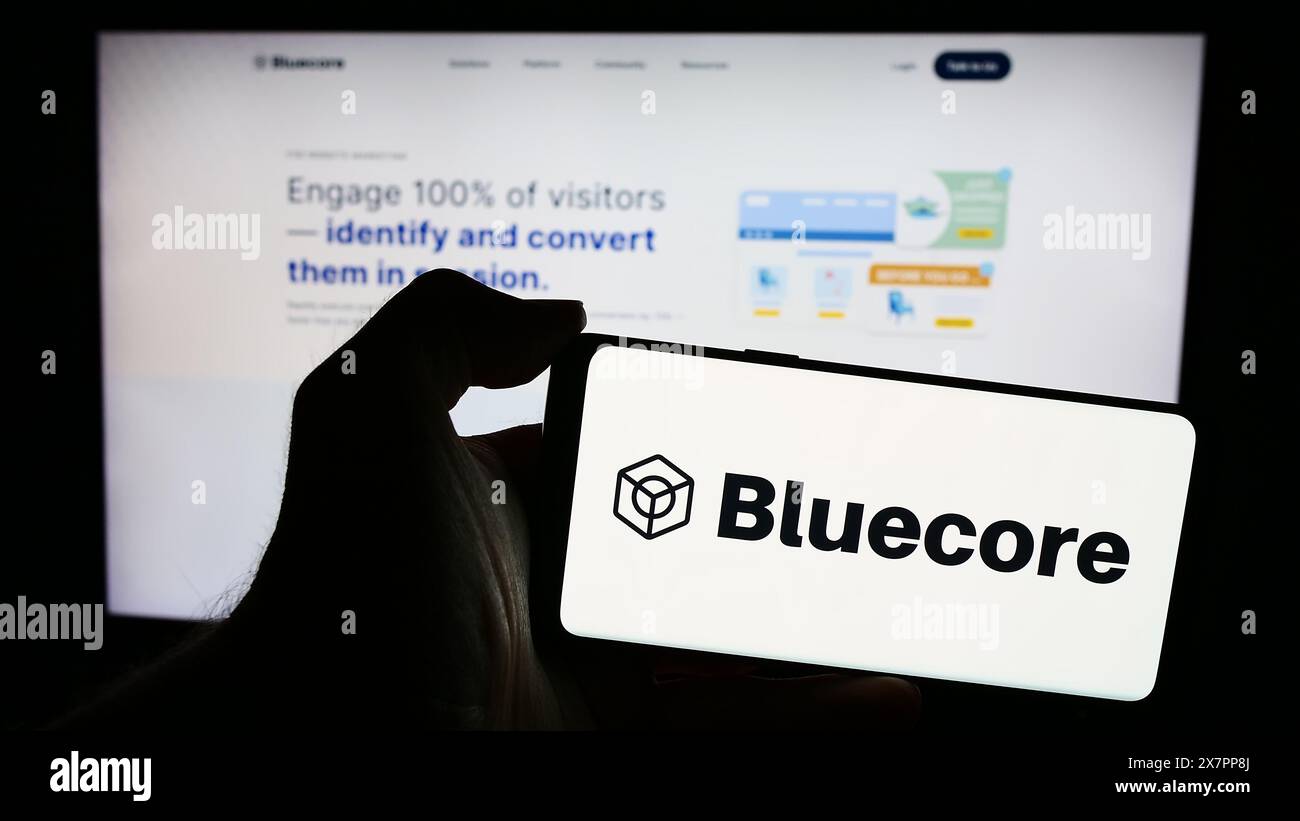 Bluecore logo hi-res stock photography and images - Alamy
