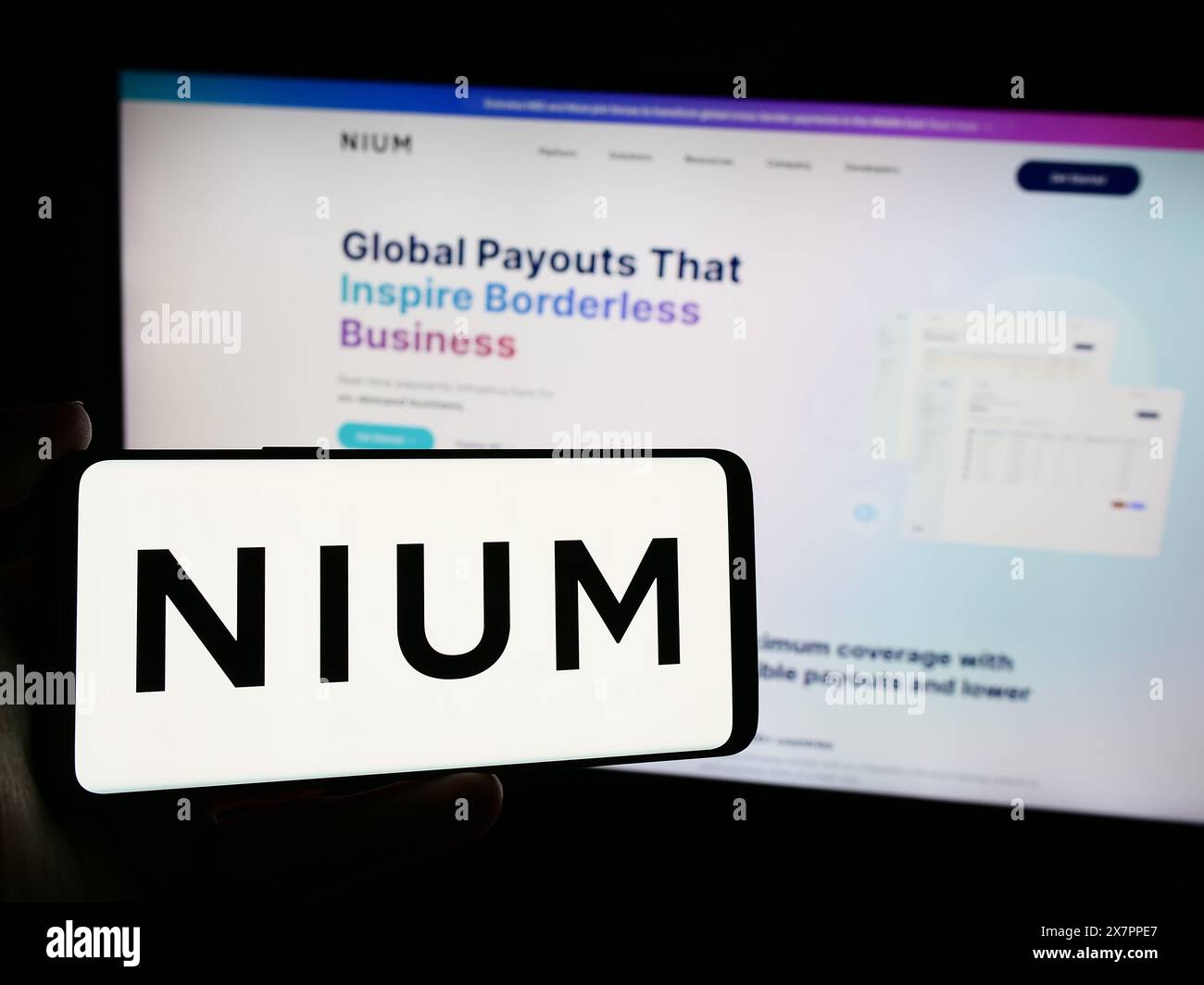 Nium logo hi-res stock photography and images - Alamy