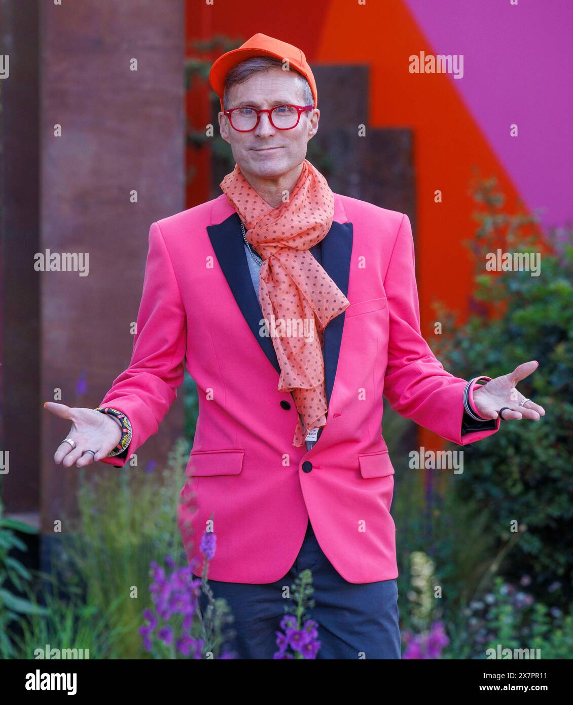 Darryl Moore at the Feature Garden, RHS Chelsea Repurposed designed by ...