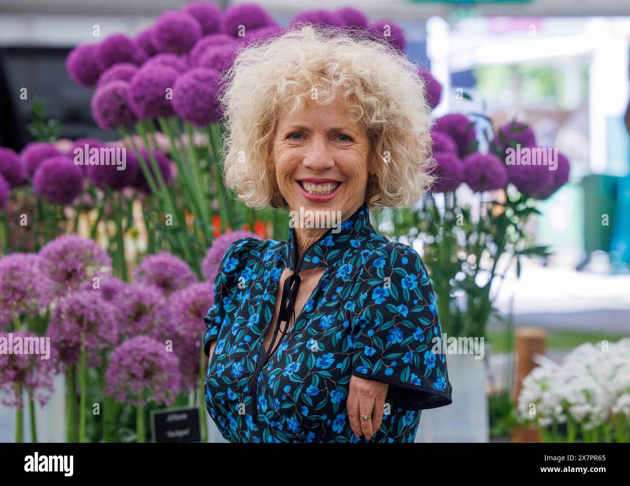 RHS Ambassador, Gardener, and public speaker, Sue Kent at the RHS ...