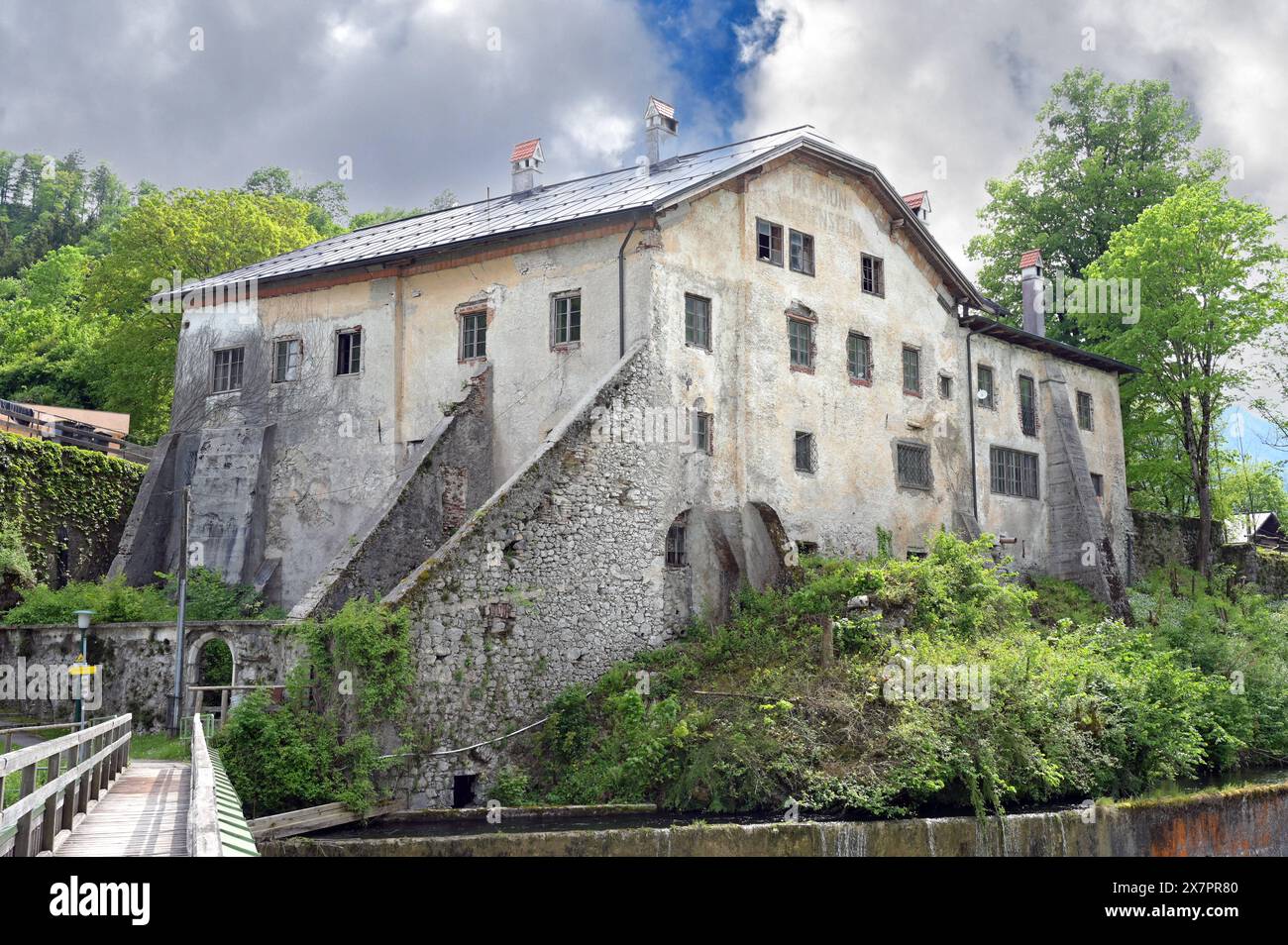 Besuch der historischen Ortschaft Lauffen, zwischen Bad Ischl und Bad ...