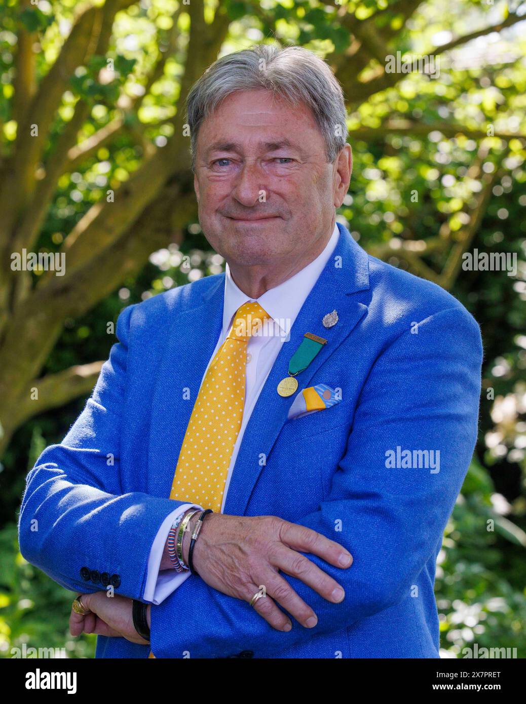 Alan Titchmarsh, English gardener and broadcaster and Journalist, at ...