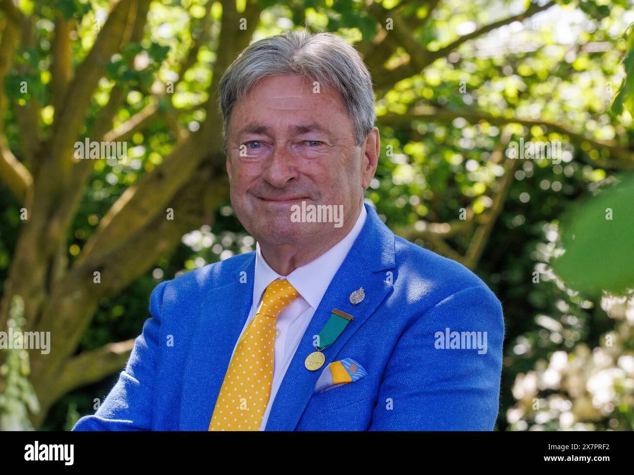 Alan Titchmarsh, English gardener and broadcaster and Journalist, at ...