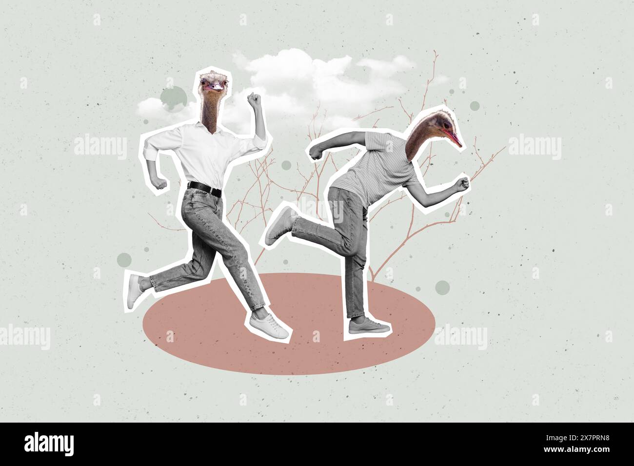 Composite trend artwork sketch image 3D photo collage of flower ...