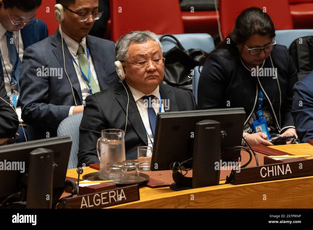 New York, United States. 20th May, 2024. Ambassador Fu Cong of China ...