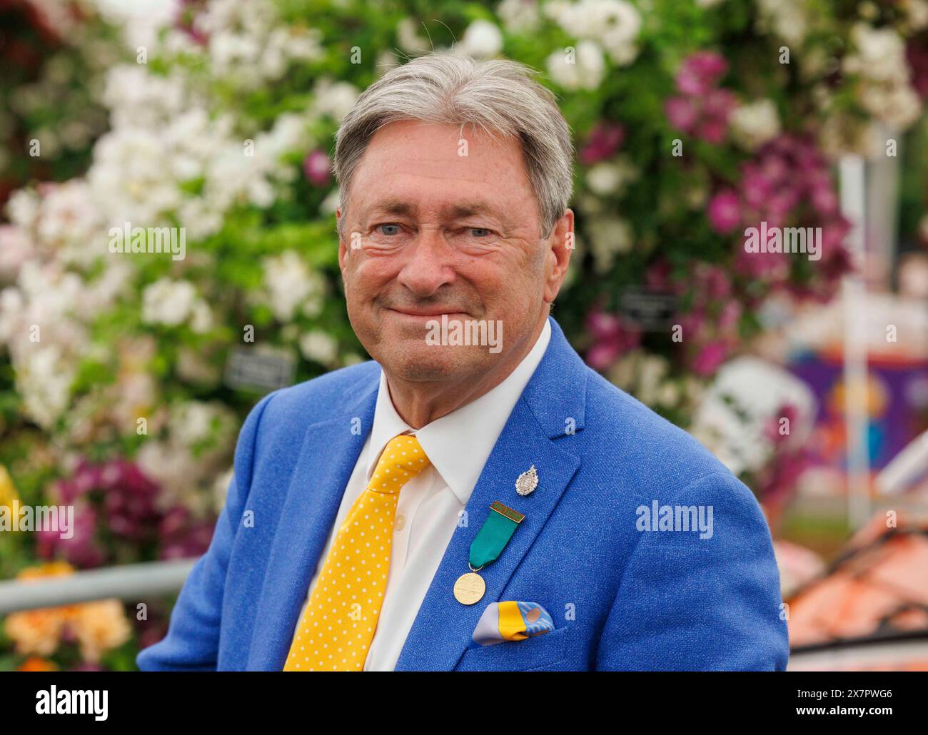 Alan Titchmarsh, English gardener and broadcaster and Journalist, at ...