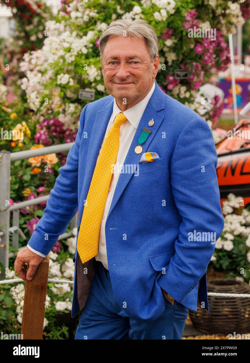 Alan Titchmarsh, English gardener and broadcaster and Journalist, at ...