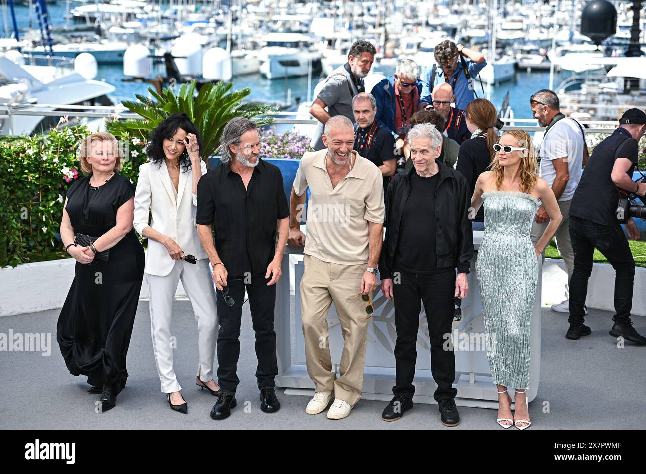 Elizabeth Saunders, Sandrine Holt, Guy Pearce, Vincent Cassel, director David Cronenberg and ...