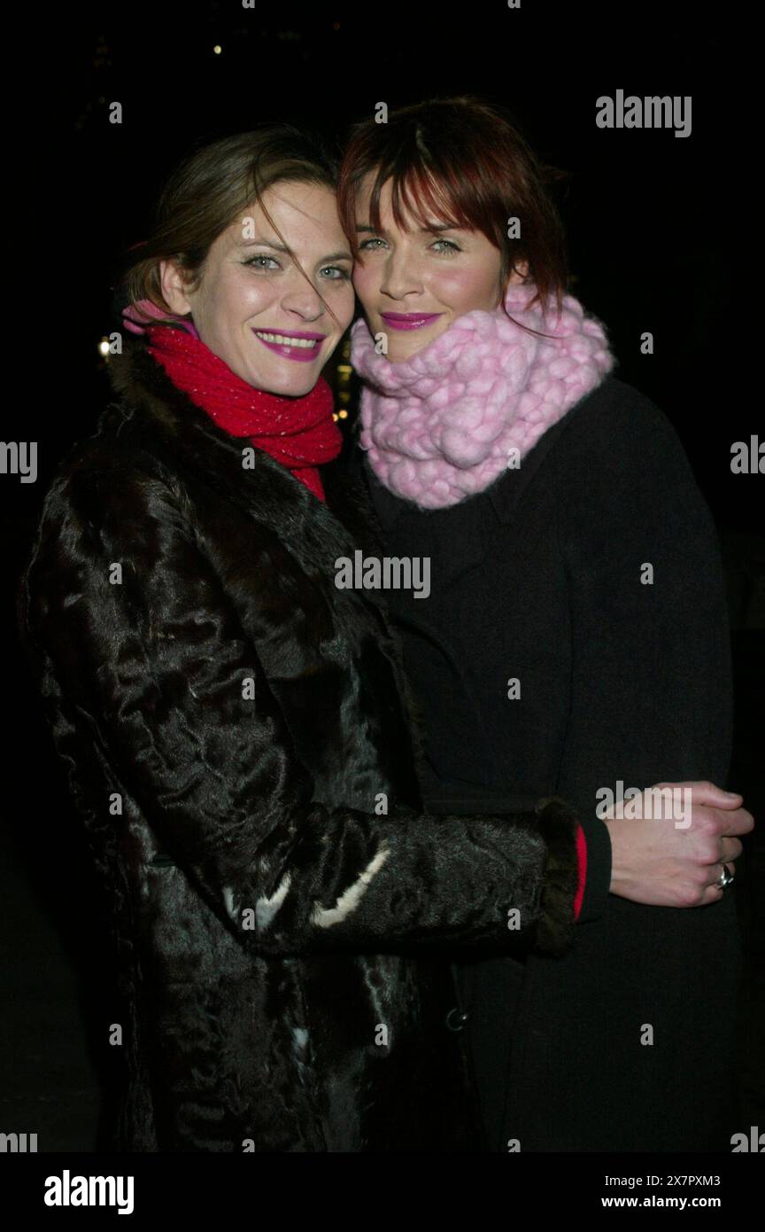 Frankie Rayder and Helena Christensen leaving the Matthew Williamson ...