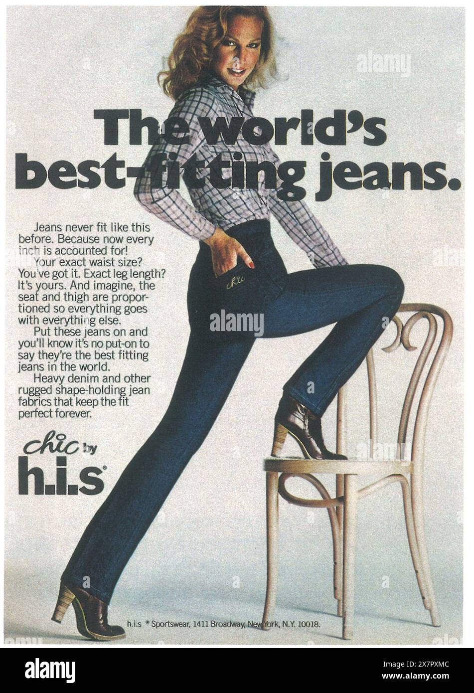 Jeans 1970s hi-res stock photography and images - Alamy