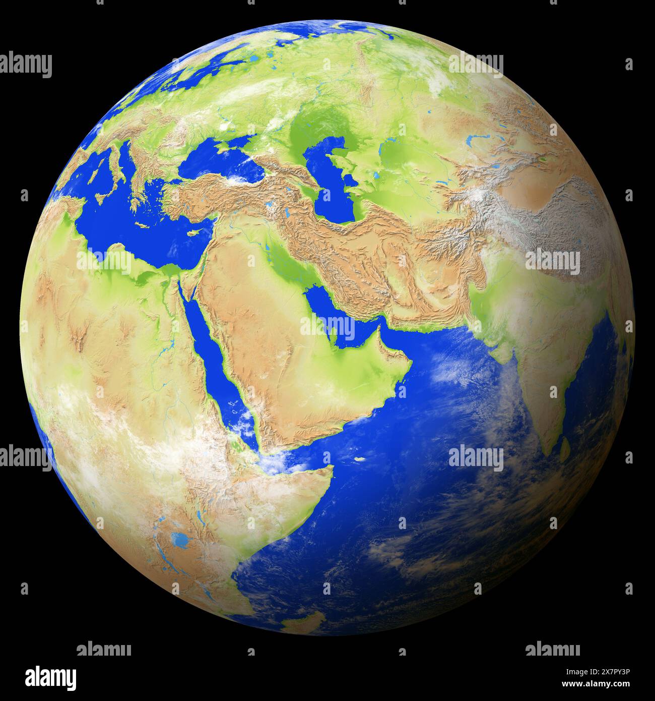 Bahrain map space hi-res stock photography and images - Alamy