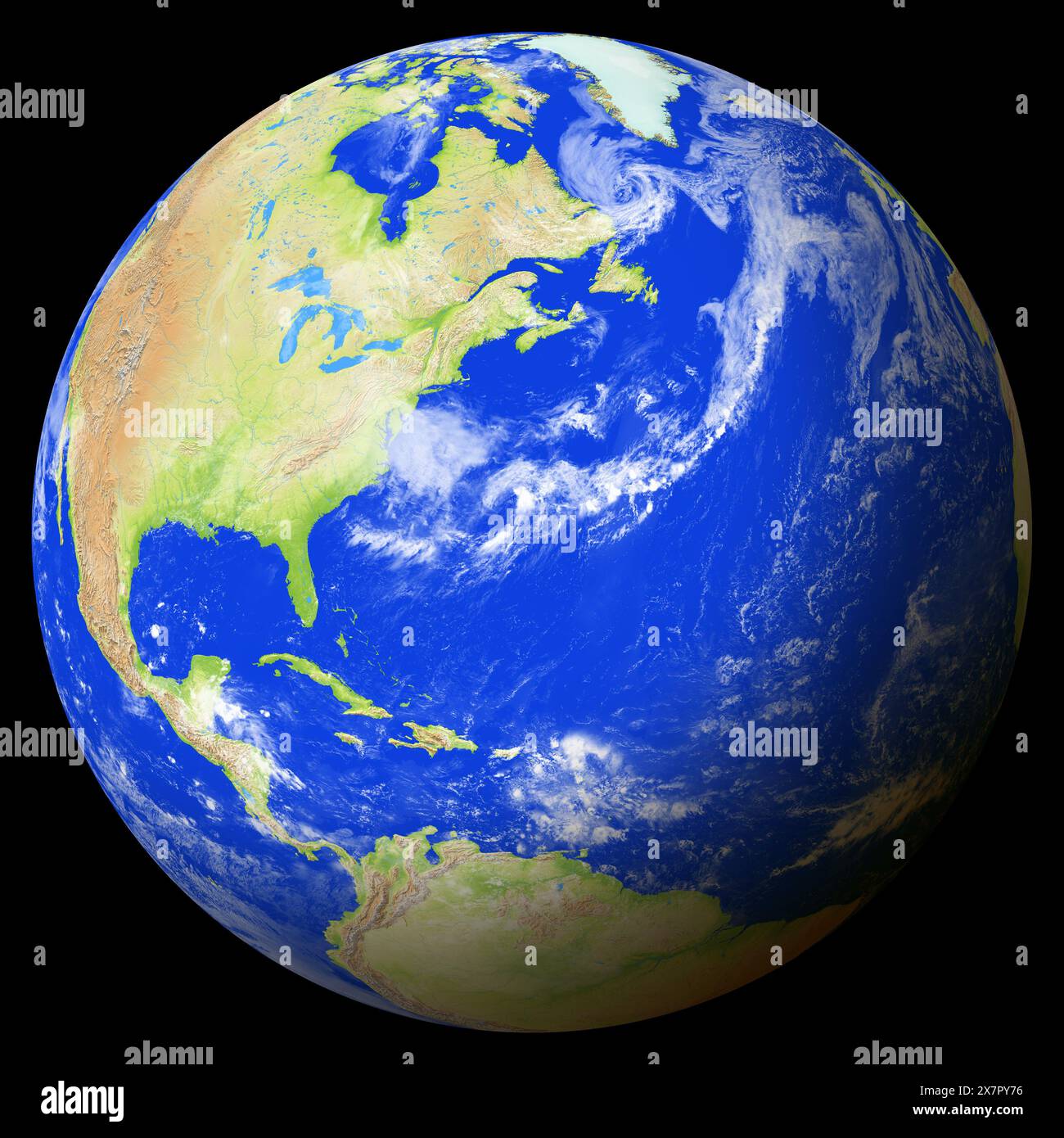Bermuda digital map hi-res stock photography and images - Alamy