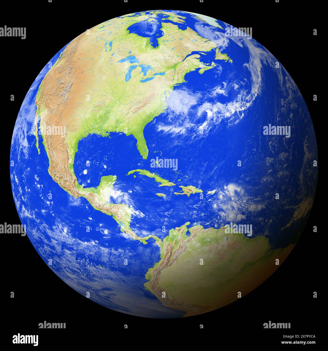 Map satellite geography bahamas hi-res stock photography and images - Alamy