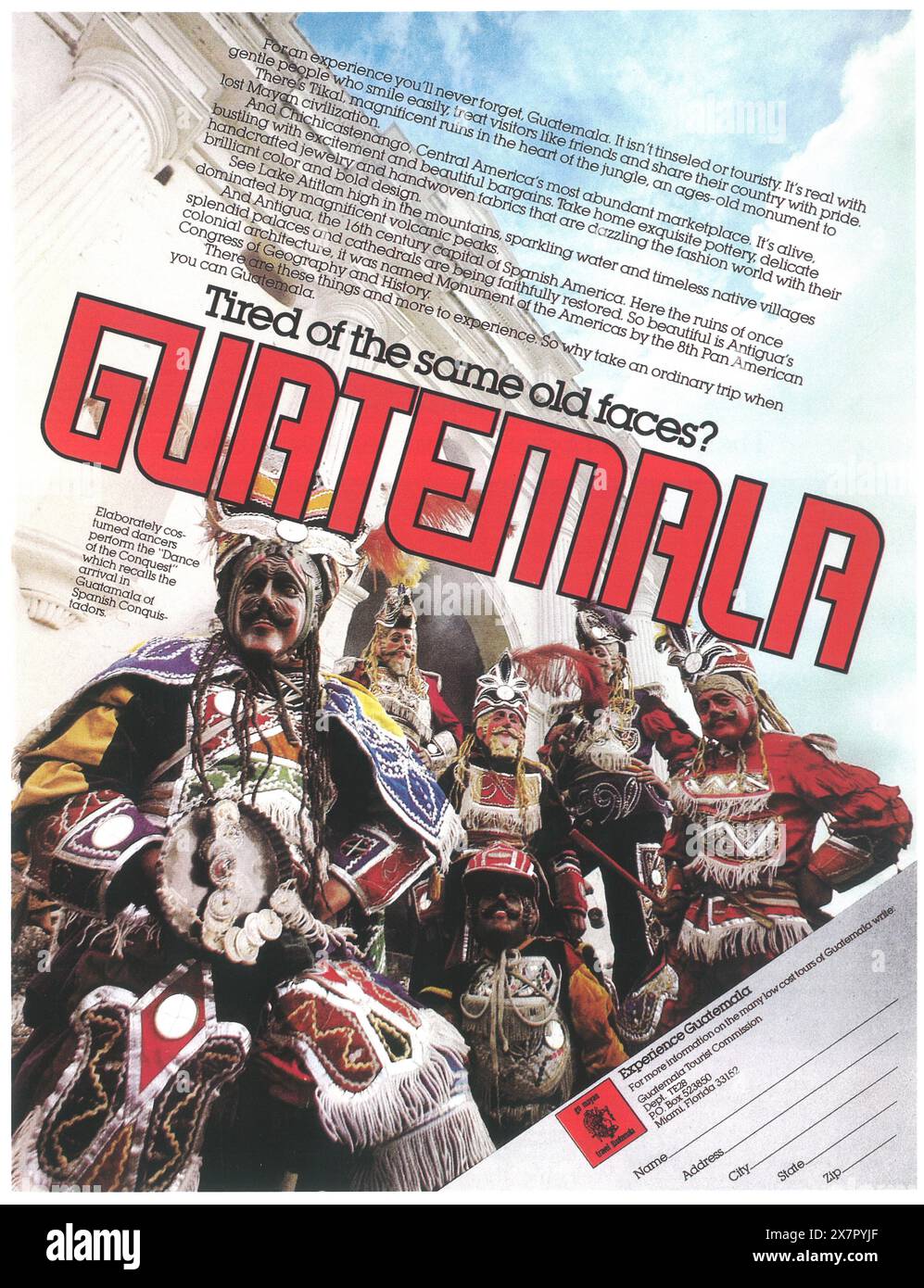 1978 Guatemala Tourist Commission ad Stock Photo - Alamy