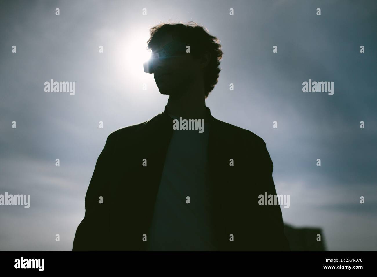 Thoughtful figure stands hi-res stock photography and images - Alamy
