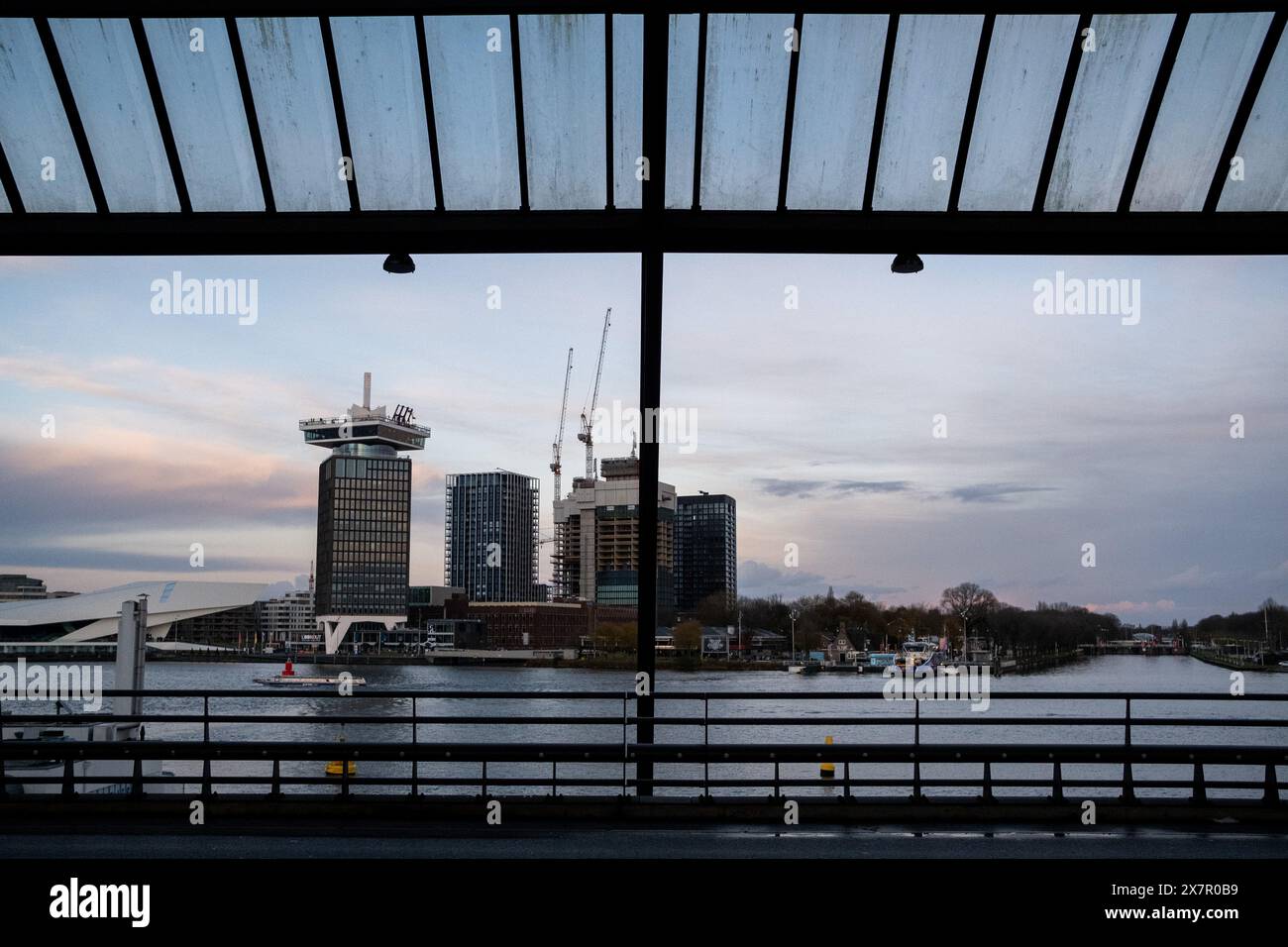 View of the towers of the northern districts and in particular the ...