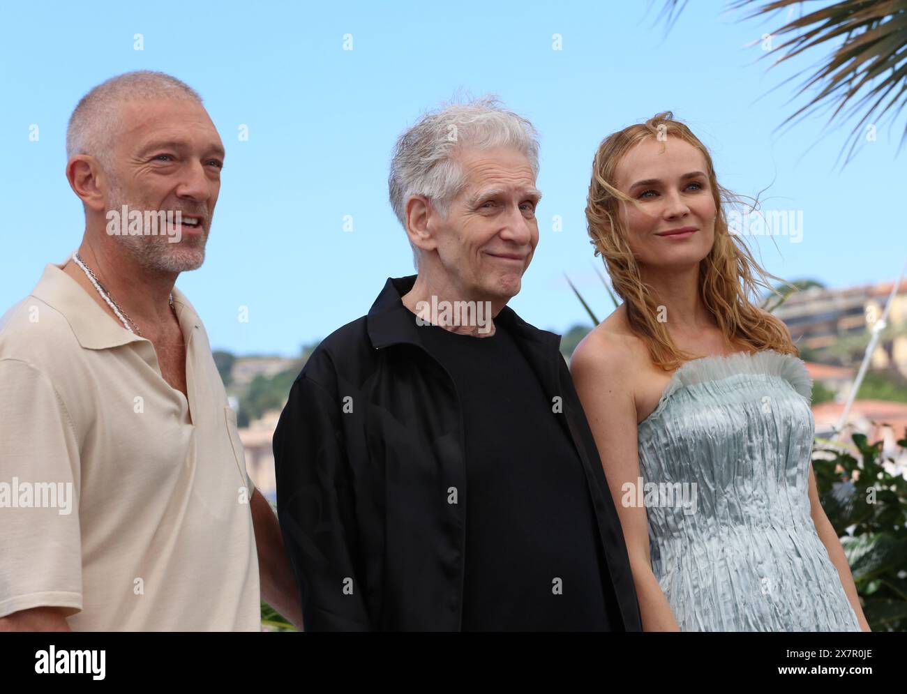 Cannes, France. 21st May, 2024. Vincent Cassel, David Cronenberg and ...