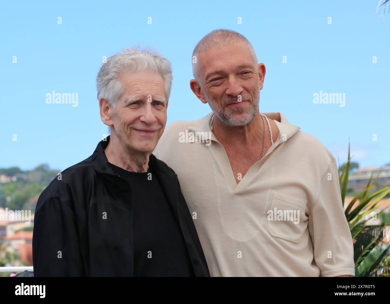 Cannes, France. 21st May, 2024. Director David Cronenberg and Vincent ...