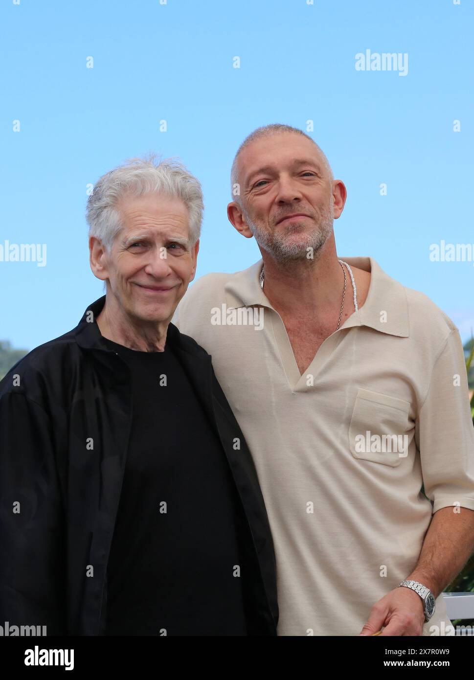 Cannes, France. 21st May, 2024. Director David Cronenberg and Vincent ...