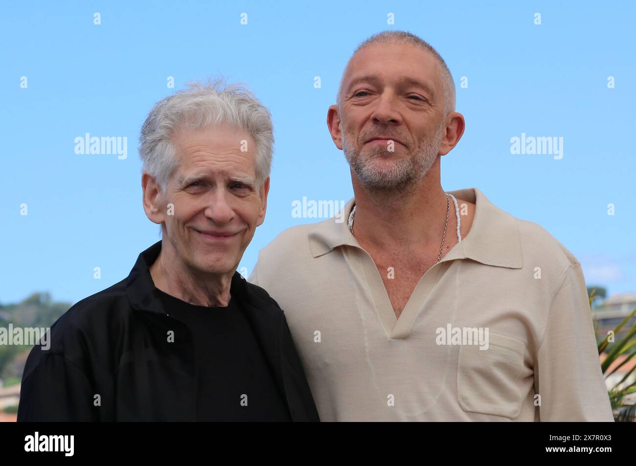 Cannes, France. 21st May, 2024. Director David Cronenberg and Vincent ...