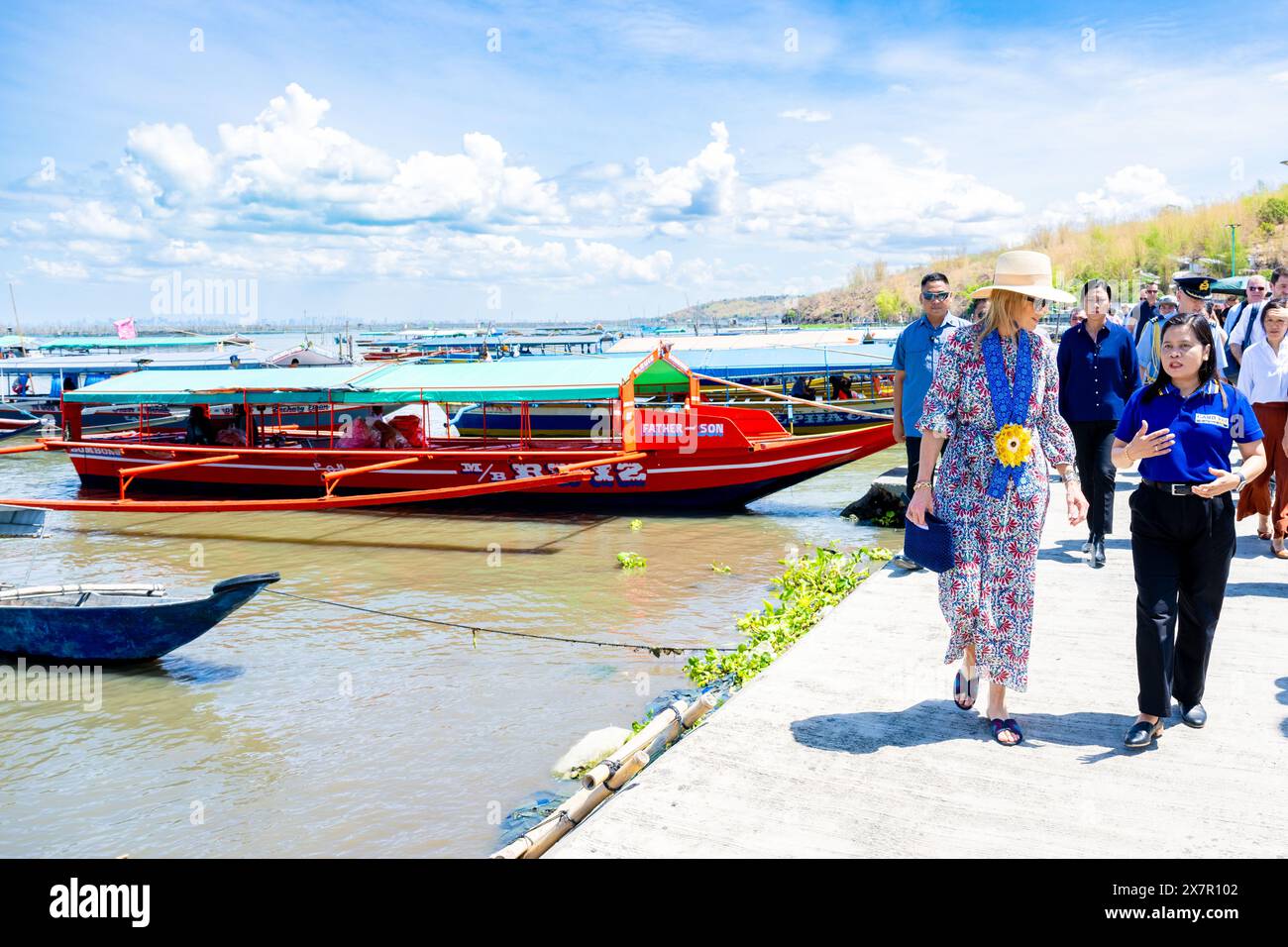Talim Island, Philippines. 21st May, 2024. Queen Maxima of the ...