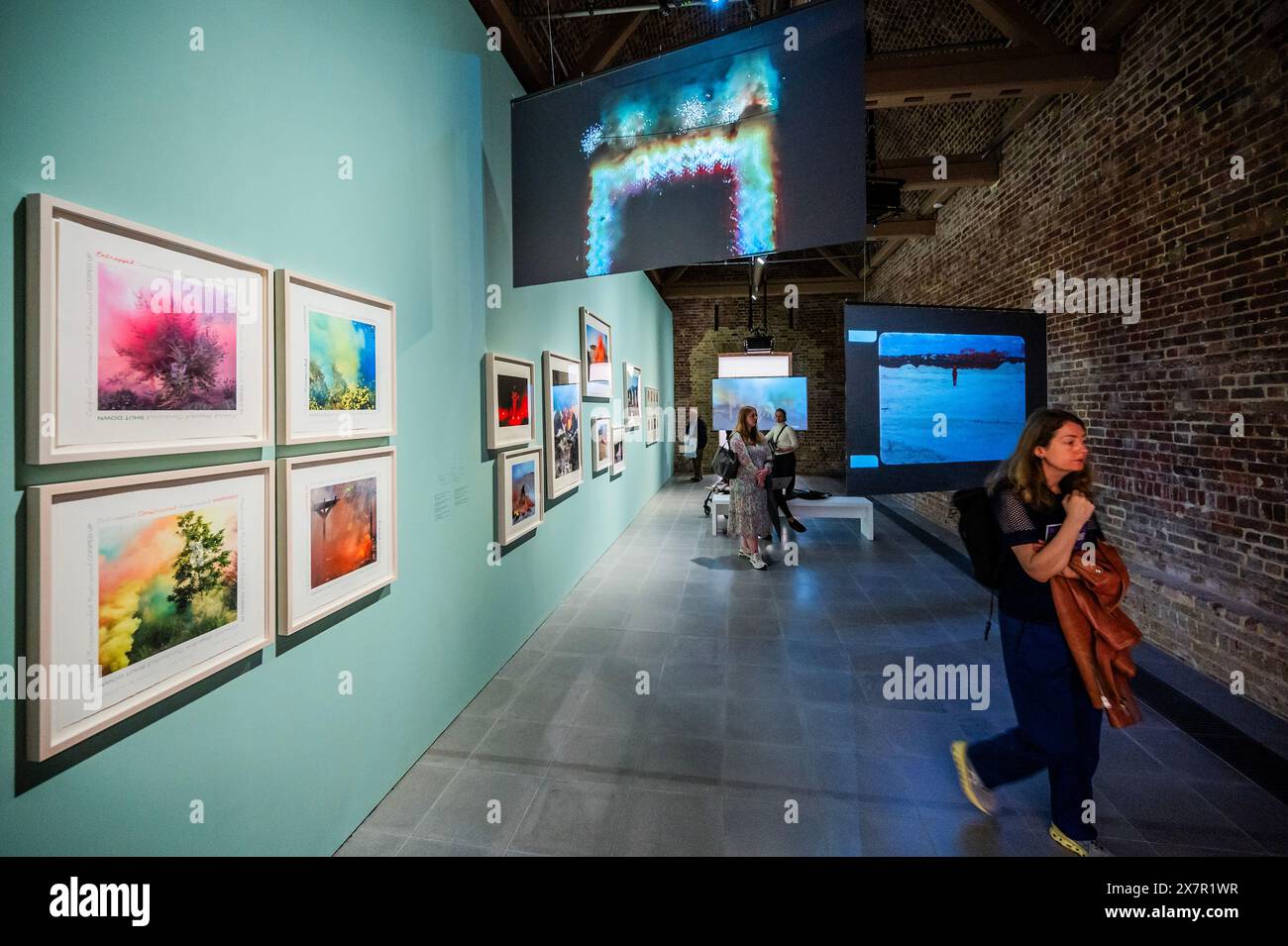 London, UK. 21st May, 2024. Works connected with the Yearning Project ...