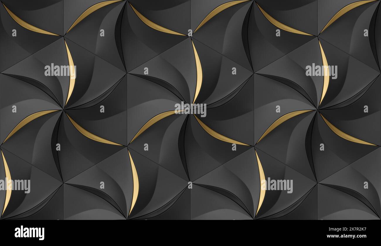 This Image Features A Seamless Pattern Of Gray Hexagons Arranged To Create A Stylized Floral