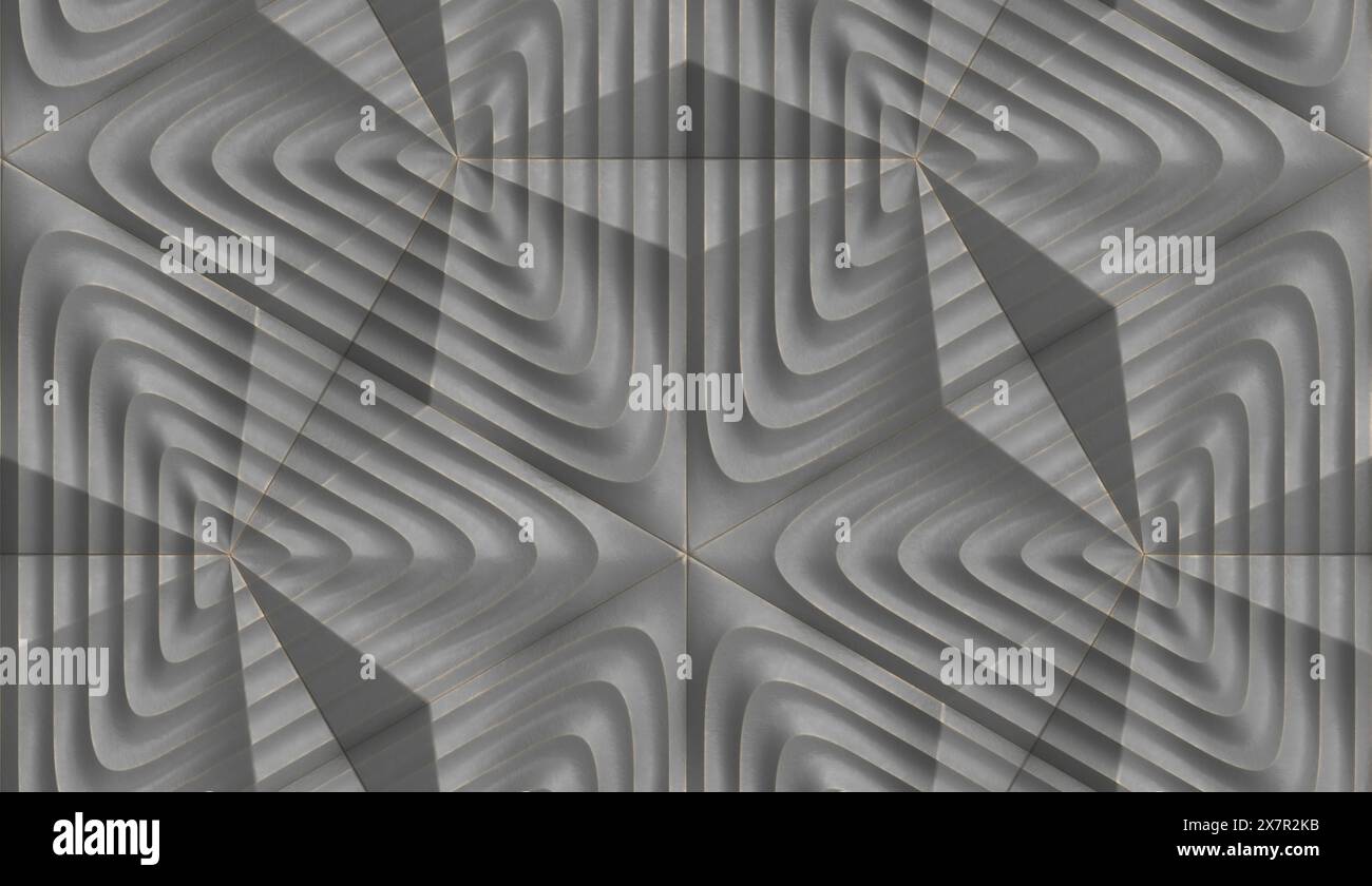 3D rendering of the GeoModule with a Flowers of Life Fragment pattern ...