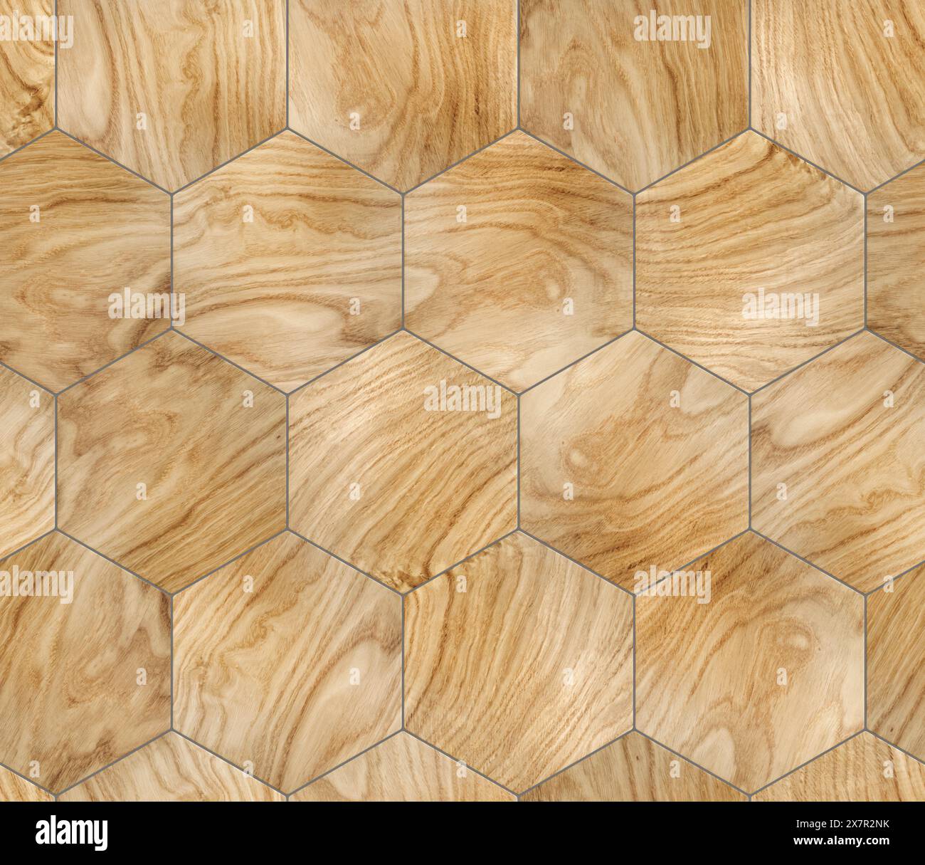 A high-resolution image displaying a pattern of seamless hexagonal ...