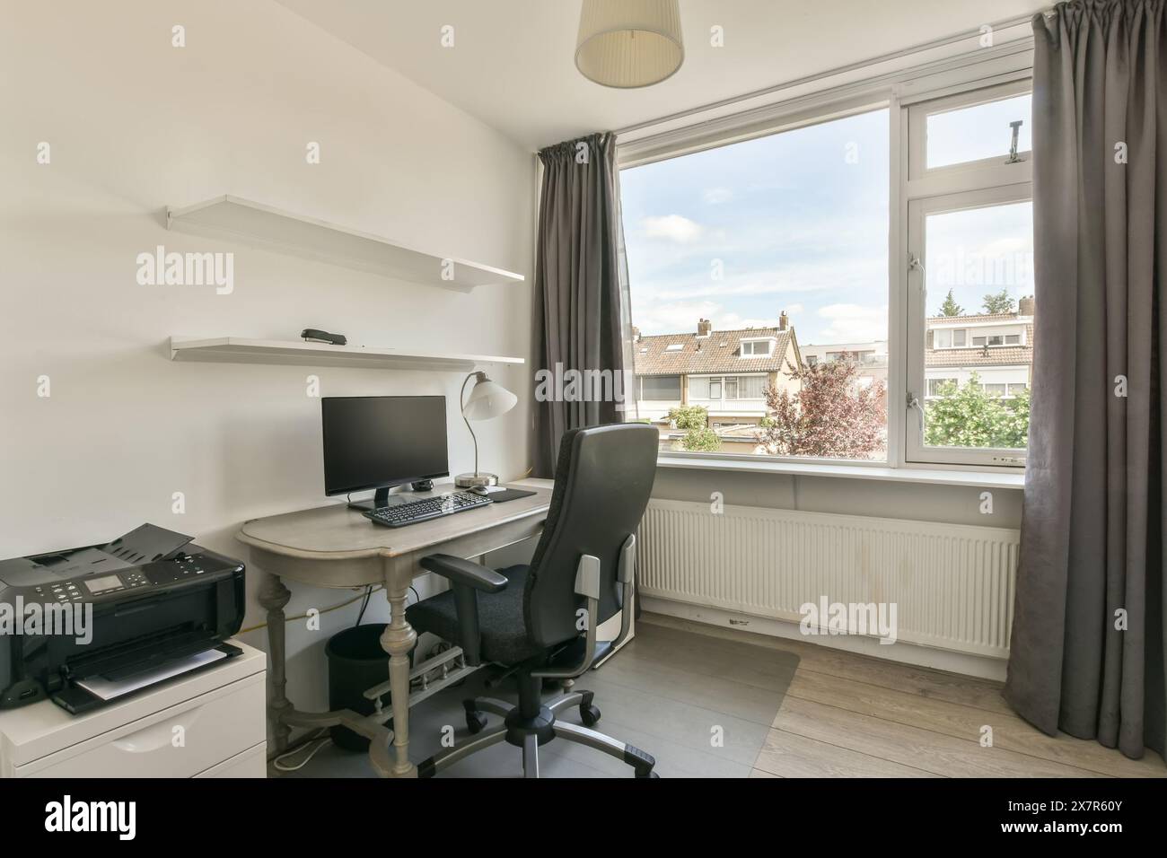 Modern computer setup and printer hi-res stock photography and images ...