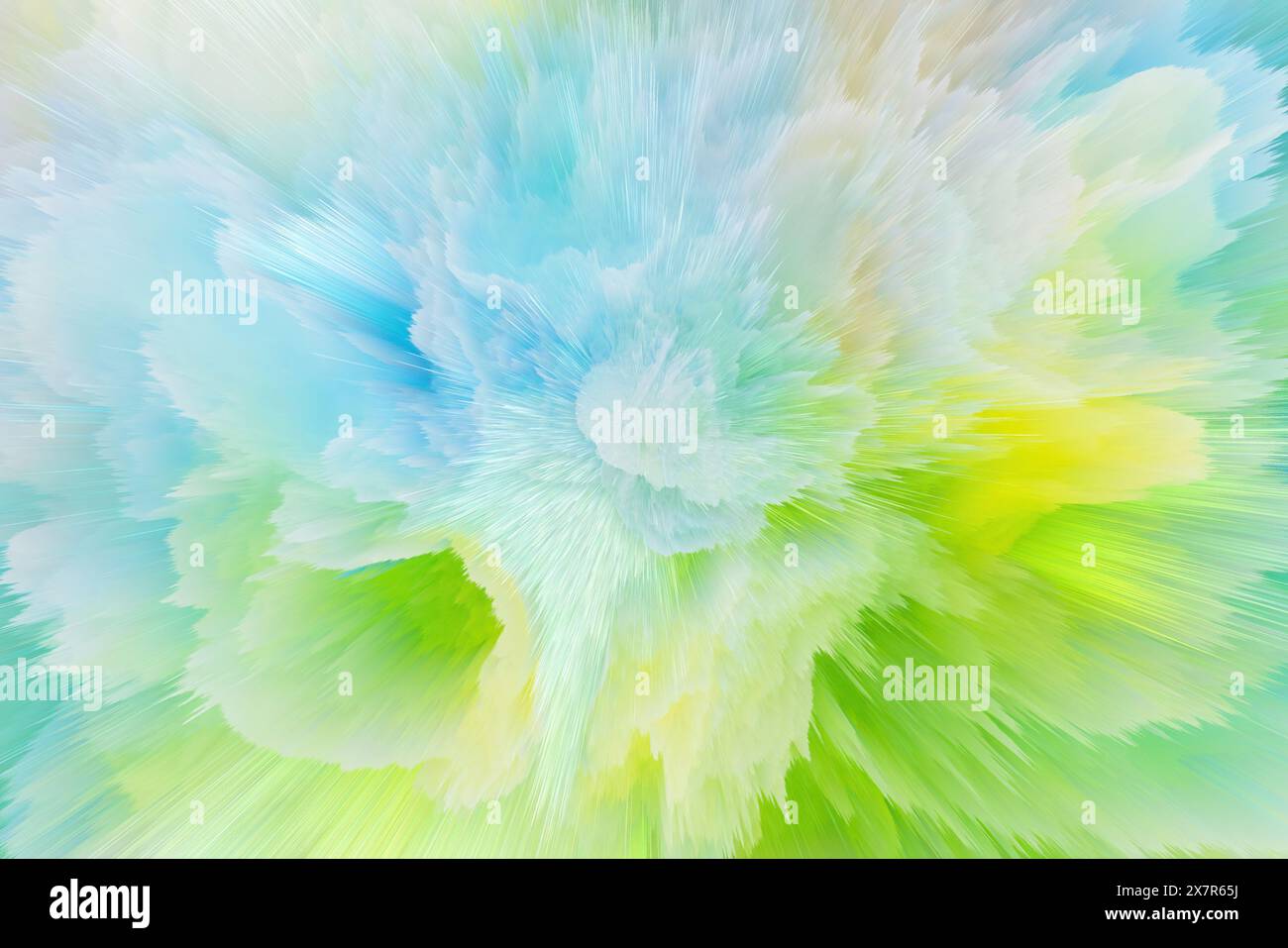Vibrant burst colors blending hi-res stock photography and images - Alamy