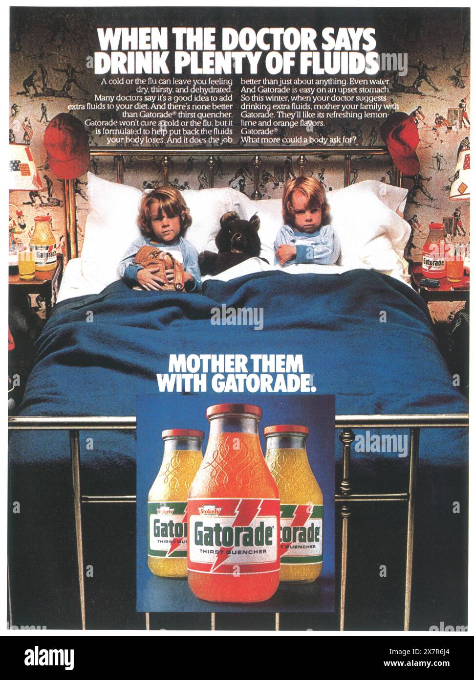1979 Gatorade thirst quencher ad - when the doctor says drink plenty of ...