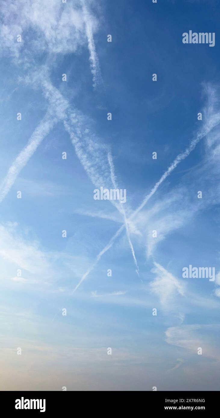 Cloud seeding technology creating artificial rain in UAE sky Stock ...