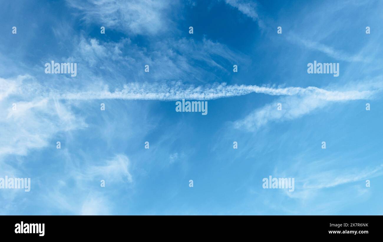 Cloud seeding technology creating artificial rain in UAE sky Stock ...