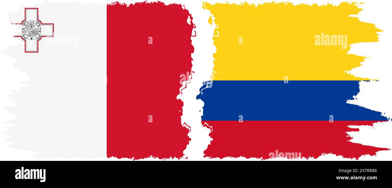 Malta colombia flag hi-res stock photography and images - Alamy