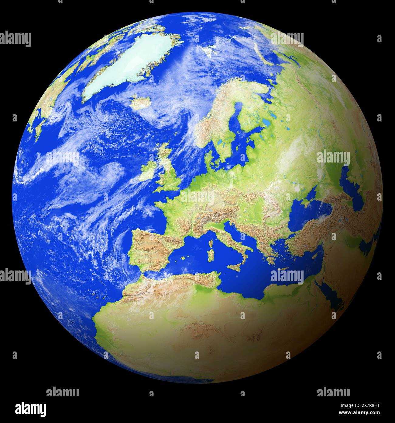 Map satellite geography luxembourg hi-res stock photography and images ...