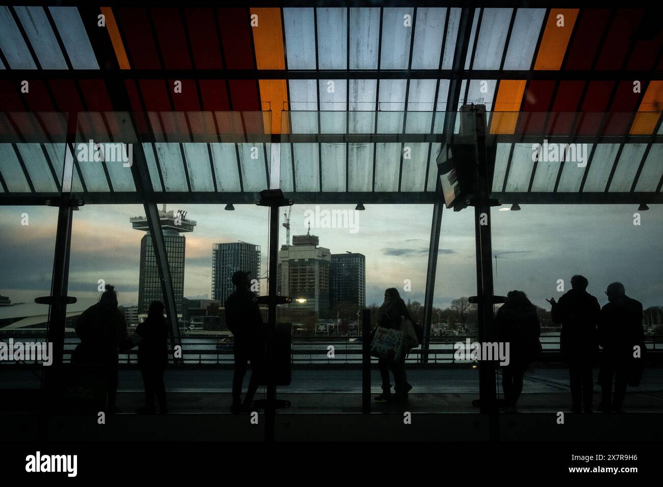 View of the towers of the northern districts and in particular the ...