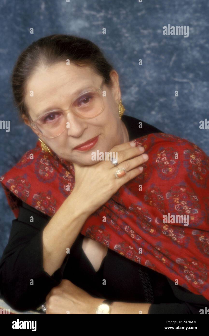 Catherine CLEMENT - Date : 19970501 ©John Foley/Opale.photo Stock Photo ...