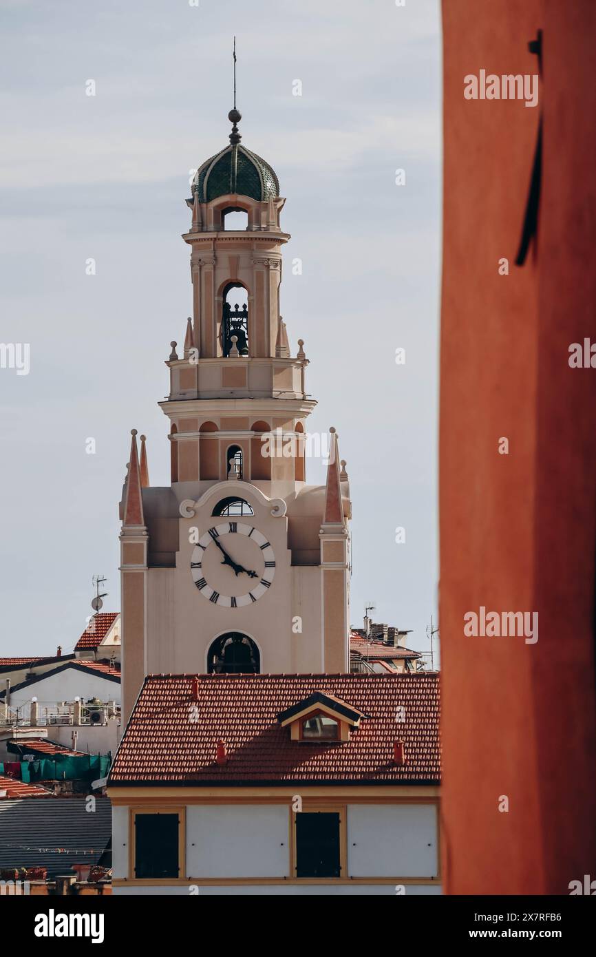 View of Sanremo from the heights of La Pigna Stock Photo - Alamy