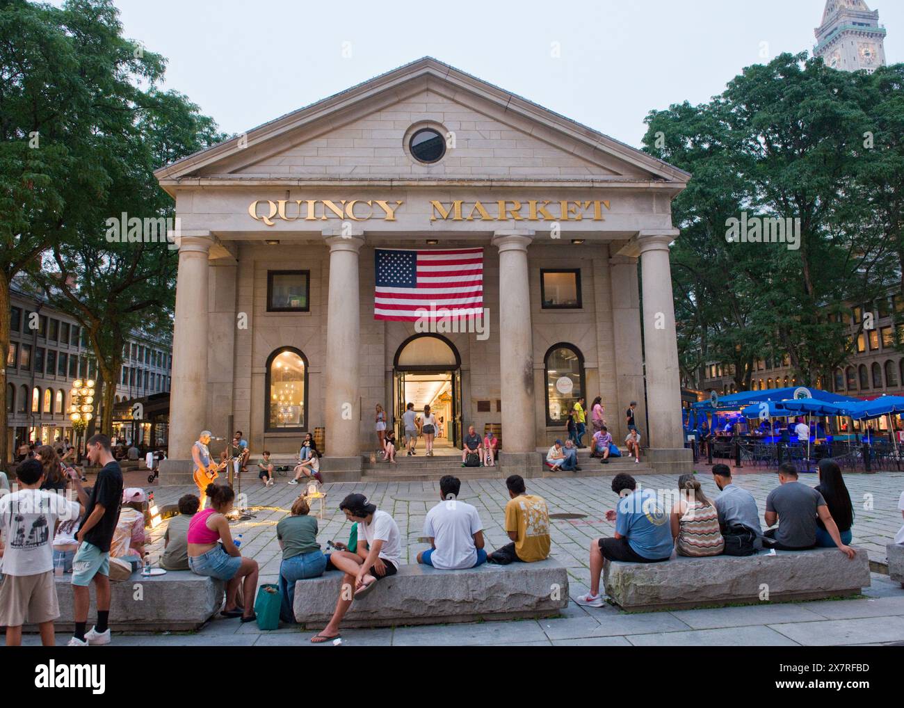 Usa massachusetts boston downtown hi-res stock photography and images ...