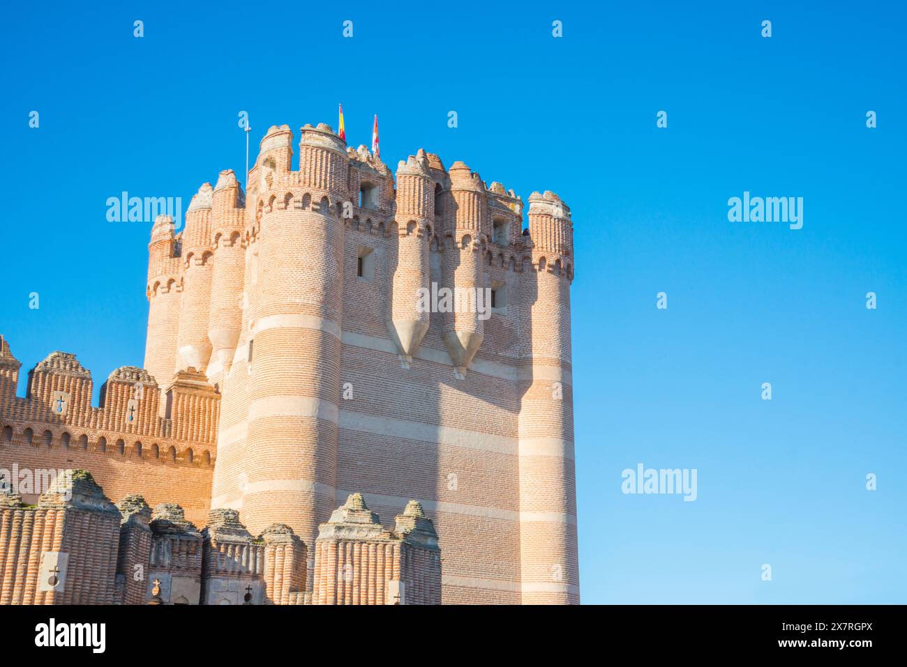 Coca castle castile leon spain hi-res stock photography and images - Alamy